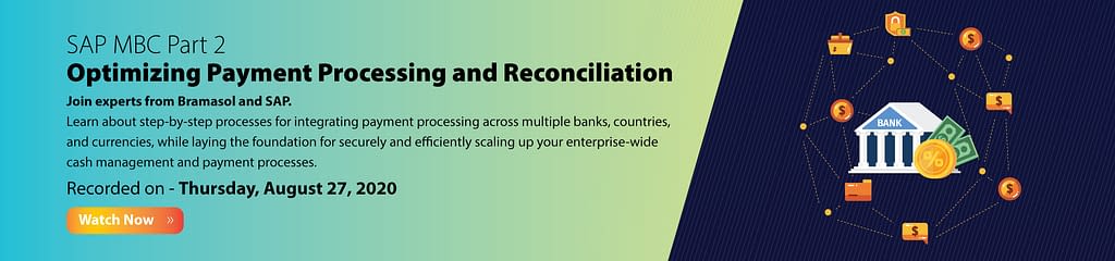SAP MBC Part 2 – Optimizing Payment Processing and Reconciliation ...